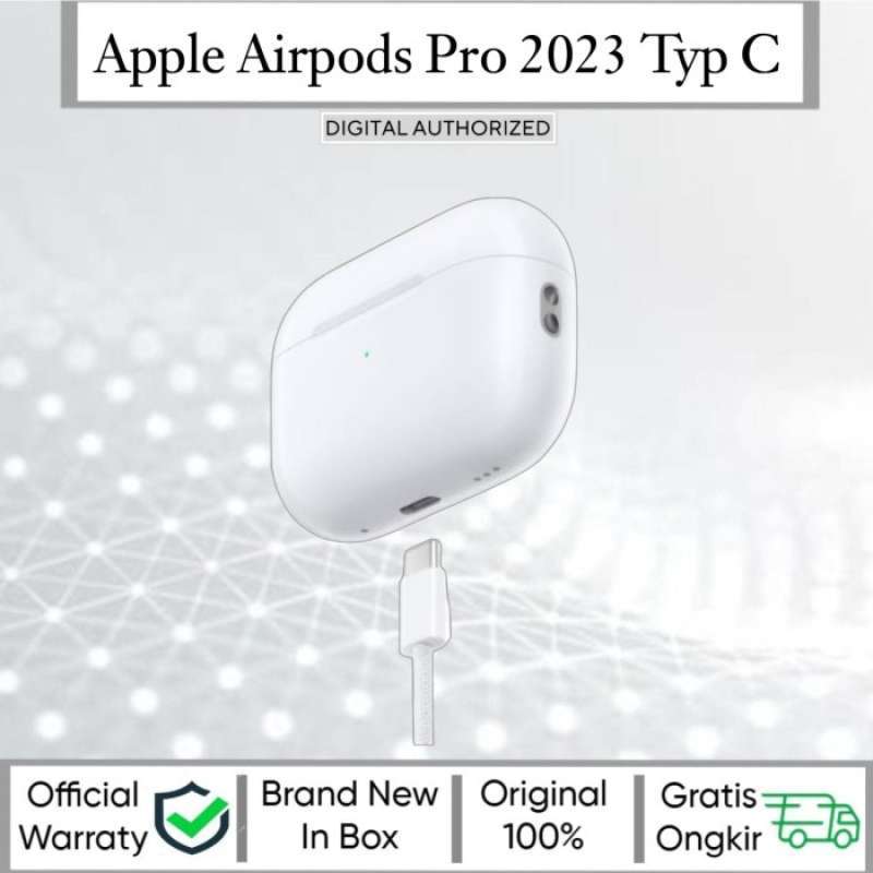 Promo Apple AirPods Pro 2 2023 Gen 2 Usb C MagSafe Charging Case Usb Type C Diskon 23% Di Seller ...