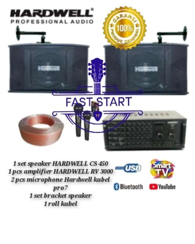 Promo Paket Sound System Karaoke Hardwell Cs 450 Original Diskon 23% Di ...