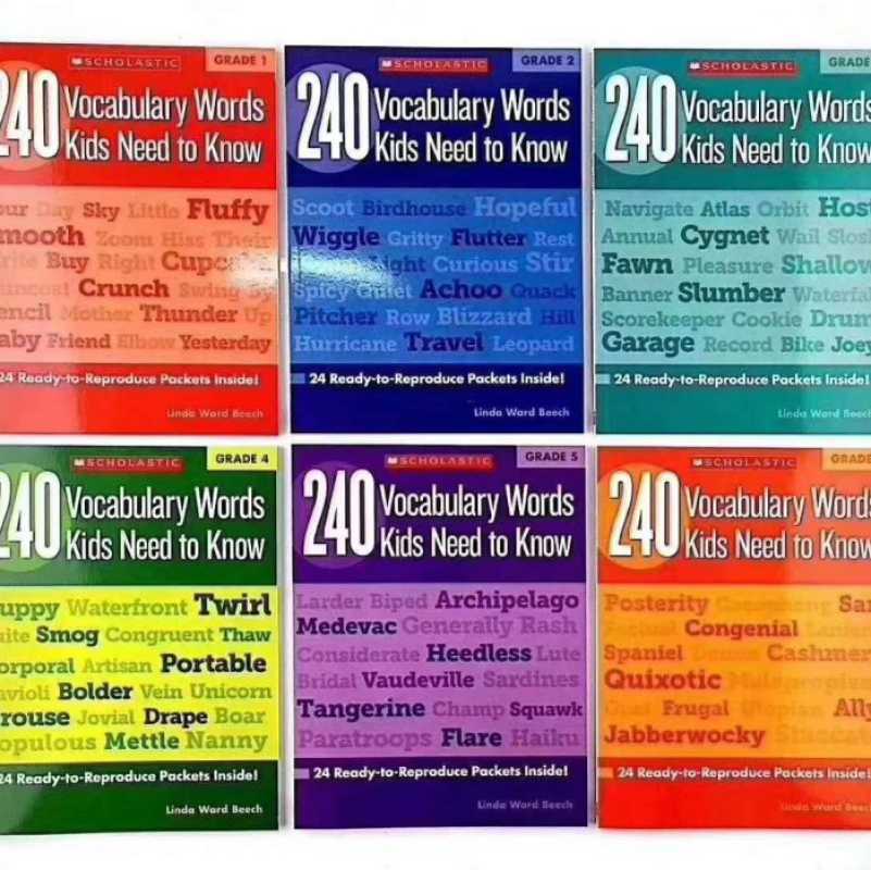 Promo 240 Vocabulary Words Kids Need To Know/6 Books Diskon 23% Di ...