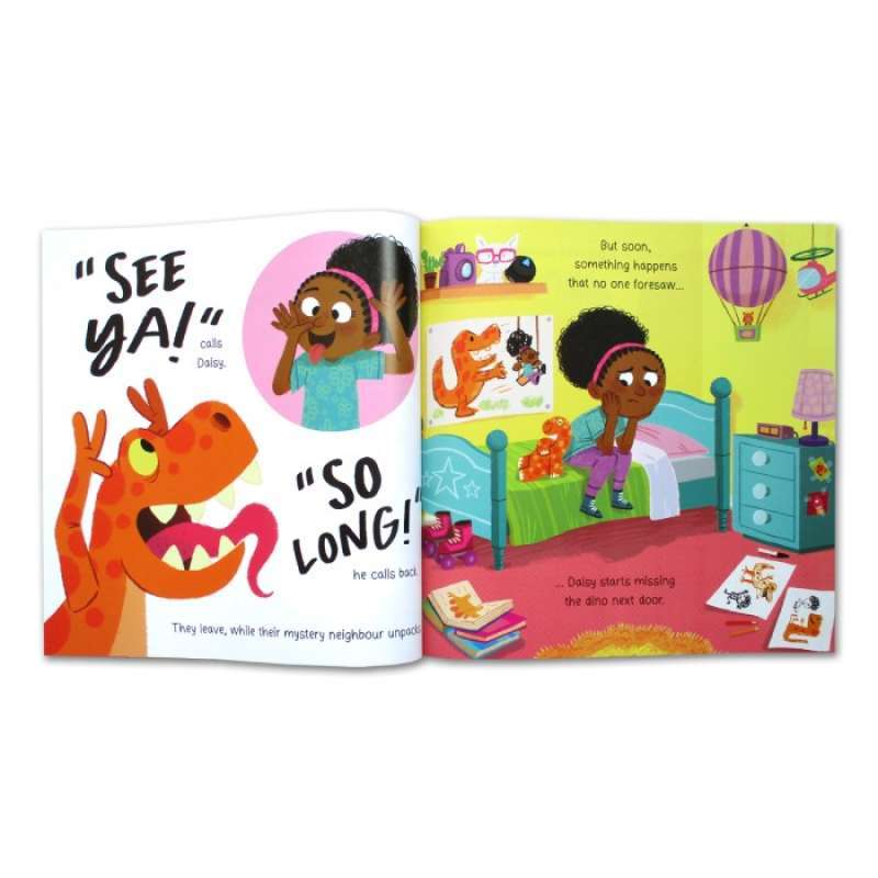 Promo The Dino Next Door Storybook Diskon 23% Di Seller Zawaru Store ...