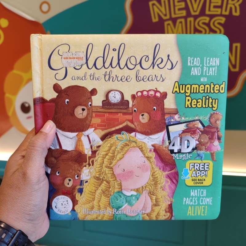 Promo Big Bad Wolf Books Goldilocks And The Three Bears - Buku Anak Bbw ...