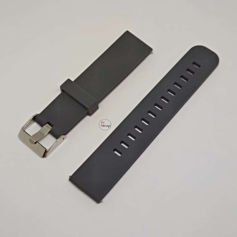 Promo Tali Jam Rubber Strap Quick Release [si-37] Grey - 20mm Diskon 23 ...