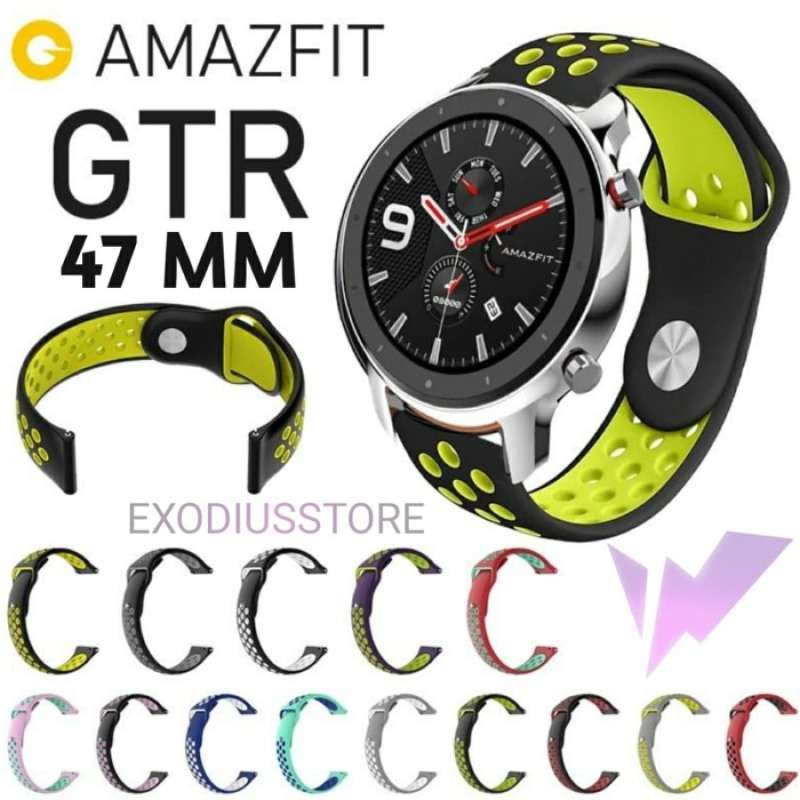 Promo Amazfit Gtr 47 Mm~strap Silicon Sport Diskon 23% Di Seller Mari ...