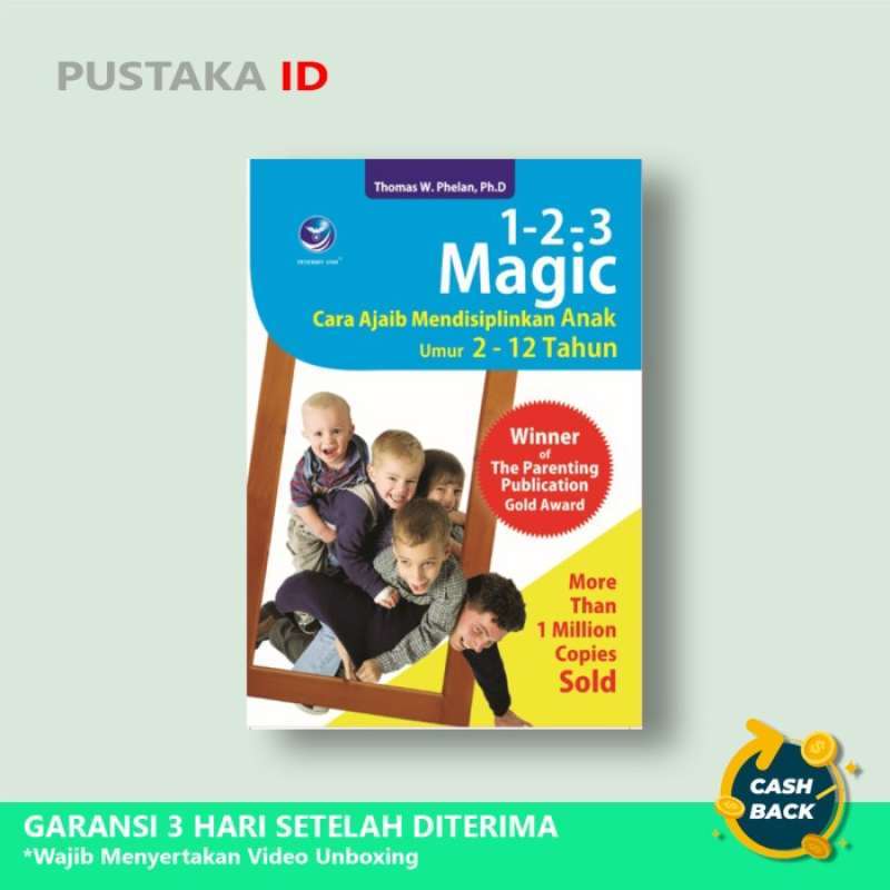 Promo Buku 1-2-3 Magic - Cara Ajaib Mendisiplinkan Anak Umur 2 - 12 Tahun Diskon 23% Di Seller ...