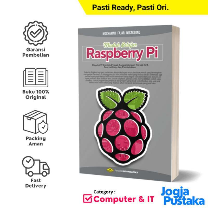 Promo Buku Mudah Belajar Raspberry Pi Diskon 23% Di Seller Zawaru Store ...