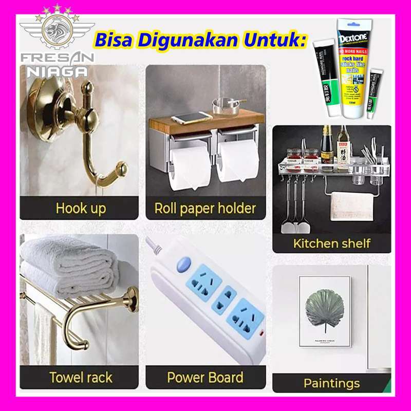 Promo Lem Pengganti Paku Nomore Nail Pajangan Tembok Hiasan Dinding ...
