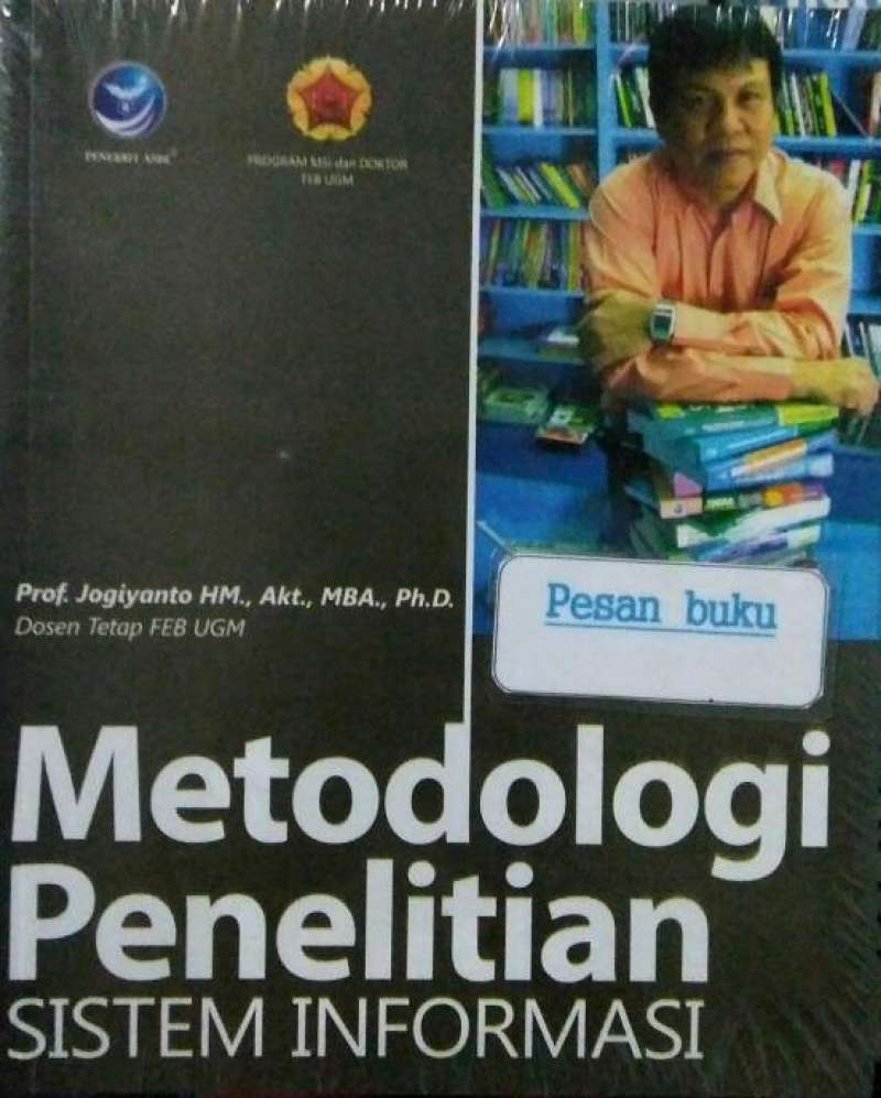 Promo Buku Metodologi Penelitian Sistem Informasi Jogiyanto Diskon 23% ...