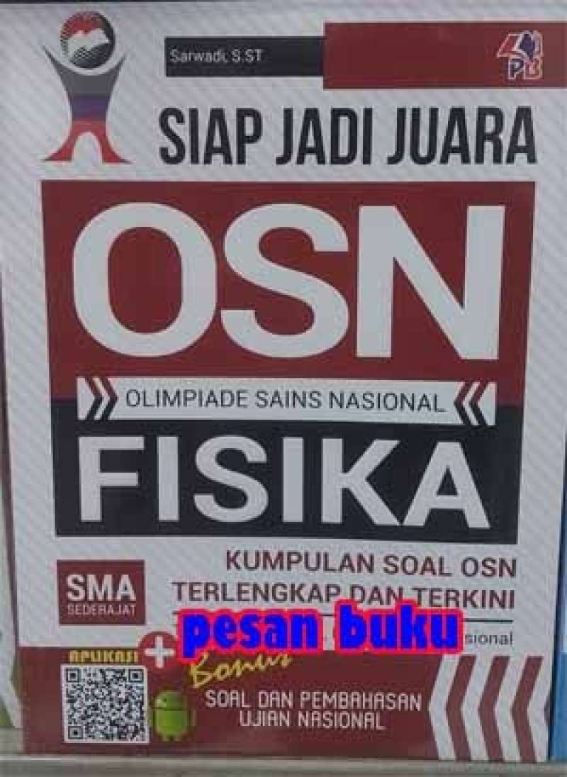 Promo Buku Siap Jadi Juara Osn Fisika Sma Sederajat Diskon 23% Di Seller Zawaru Store - Tanah ...
