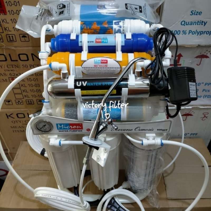 Jual Mesin Ro 500gpd 12step Alkaline+uv Ultraviolet Di Seller Belanja ...