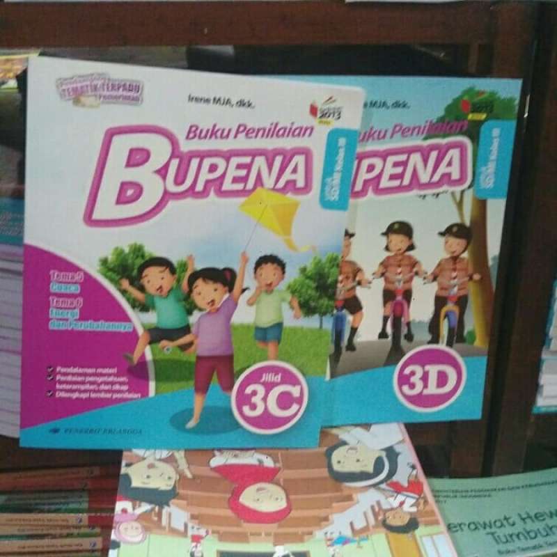 Promo Paket Bupena 3c & 3d Erlangga Kelas 3 Sd Diskon 23% Di Seller Zawaru Store - Tanah Tinggi ...