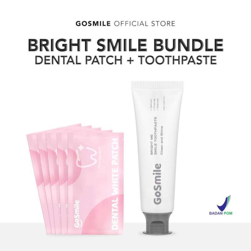 Jual Go Smile Bundle Dental Patch Dan Toothpaste -toothcare Kit Lebih ...