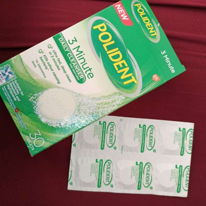 Jual Polident Denture Cleanser Isi 30 Tablet Di Seller Suzuka ...