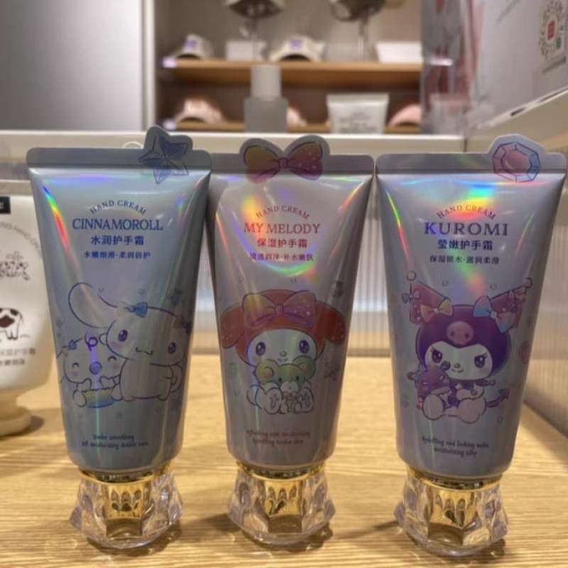 Jual Hand Cream Cinnamoroll Miniso / Lotion Tangan Melody Kuromi - Ungu ...