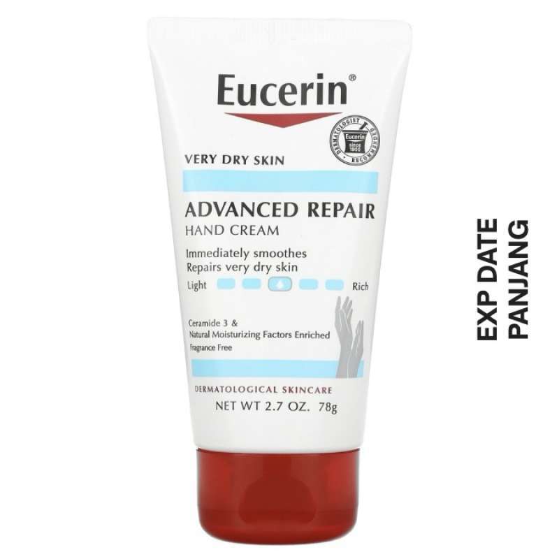 Jual Eucerin Advanced Repair Hand Cream For Very Dry Skin 2.7 Oz 78g Di ...