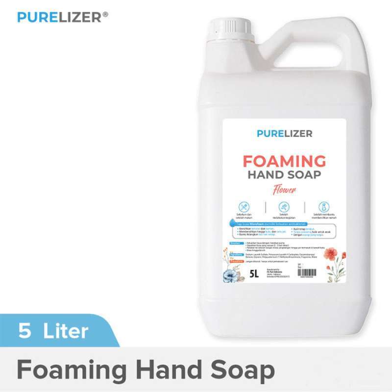 Jual Purelizer Foaming Hand Soap 5 Liter Sabun Cuci Tangan Hand Wash ...