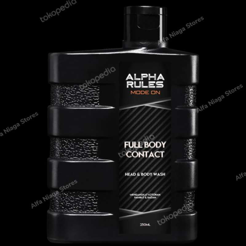 Jual Alpha Rules Full Body Contact Sabun Pria Two In One Simple Dan ...
