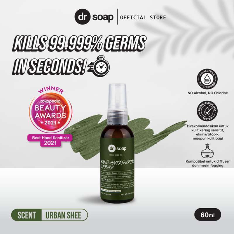 Jual Dr Soap Hand Antiseptic Spray 60ml (urban Shee) Di Seller Aghanim ...