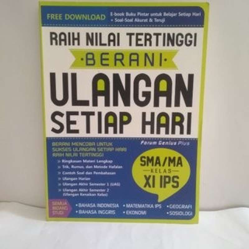 Promo Buku Raih Nilai Tertinggi Berani Ulangan Setiap Hari Sma-ma Kls ... Promo Buku Raih Nilai Tertinggi Berani Ulangan Setiap Hari Sma-ma Kls ...