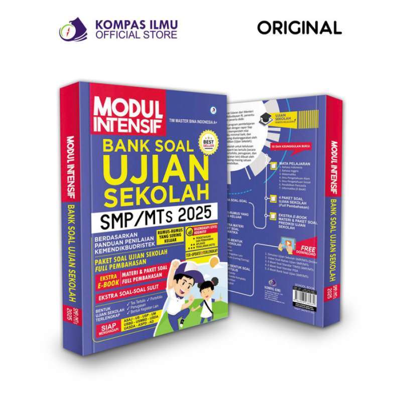 Promo Buku Ujian Sekolah Smp 2025 - Modul Intensif Bank Soal Ujian ... Promo Buku Ujian Sekolah Smp 2025 - Modul Intensif Bank Soal Ujian ...