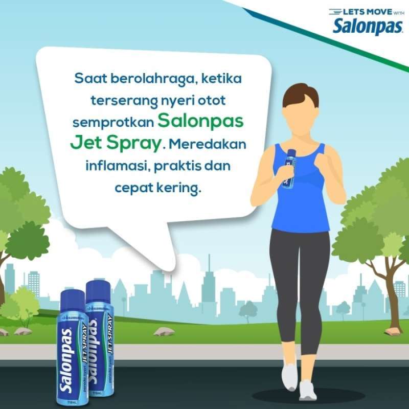 Jual Salonpas Jet Spray 118 Ml Semprot Kesleo/bengkak Di Seller Aghanim ...