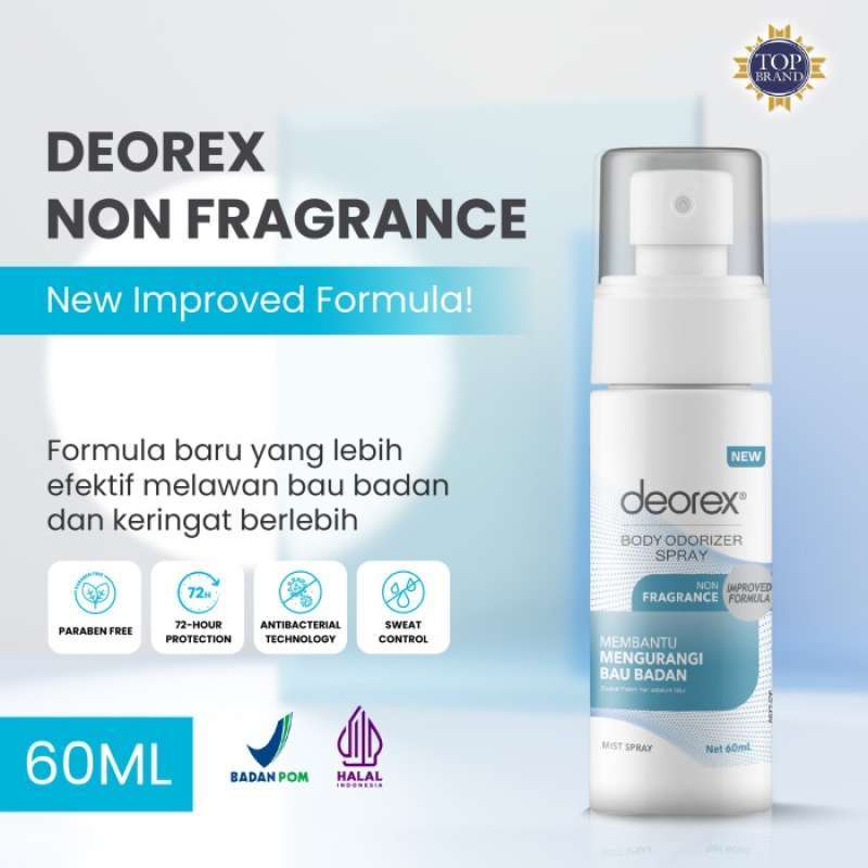 Jual Deorex Body Odorizer 60ml | Penghilang Bau Badan Dan Kaki Di ...