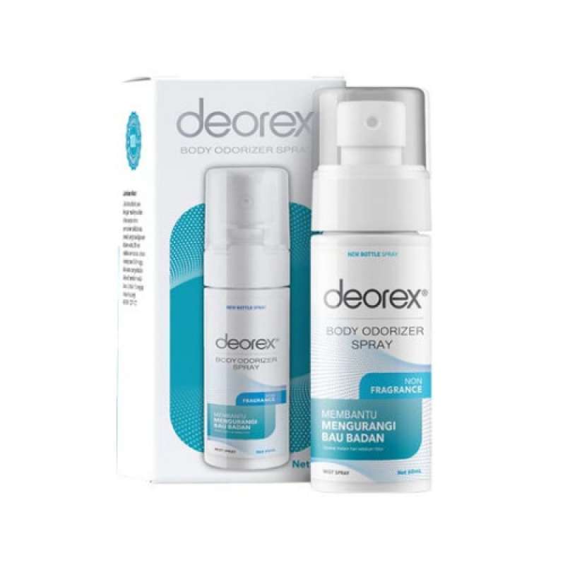 Jual Deorex Body Odorizer Spray Deodorant Spray Deodoran Deorex Musk 60 ...