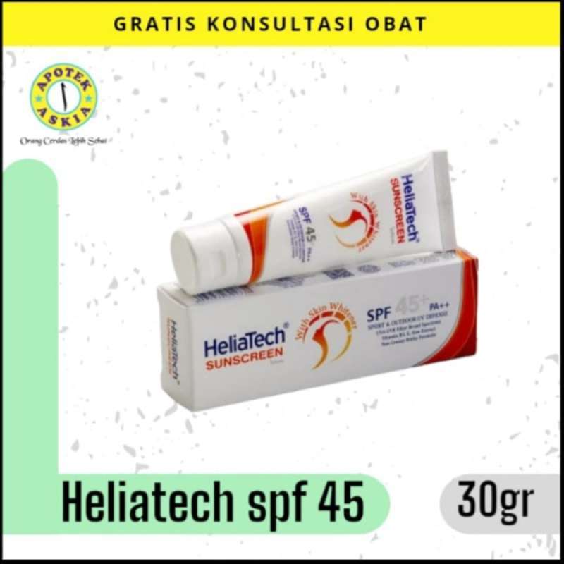 Jual Heliatech Sunscreen Spf 45+ 45 Di Seller Suzuka - Cengkareng Timur ...