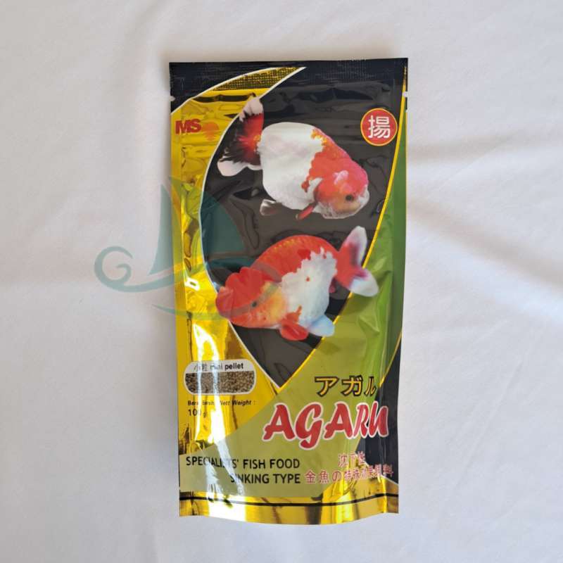 Jual Agaru Floating Sinking 100gr Pelet Ikan Hias Ikan Koi Koki Premium ...