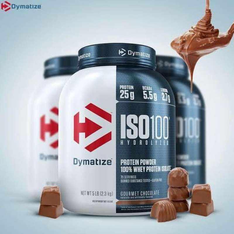 Promo Dymatize Iso 100 5 Lb Whey Protein Isolate Diskon 33% Di Seller Lucky_vania - Tugu Selatan ...