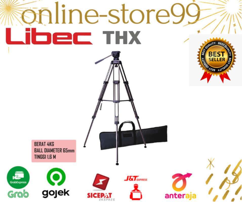 Promo Libec Th-x Thx Professional Video Tripod Diskon 23% Di Seller Mettaria Store - Cengkareng ...