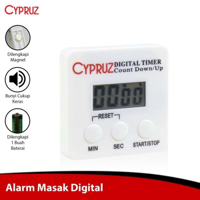 Promo Cypruz Digital Timer Cyprus Kitchen House Alarm Masak Jm-0042 ...