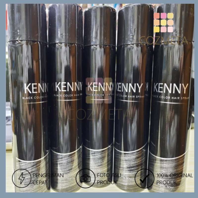 Jual Kenny Color Hair Spray Temporary Hairspray Rambut Warna 50ml ...
