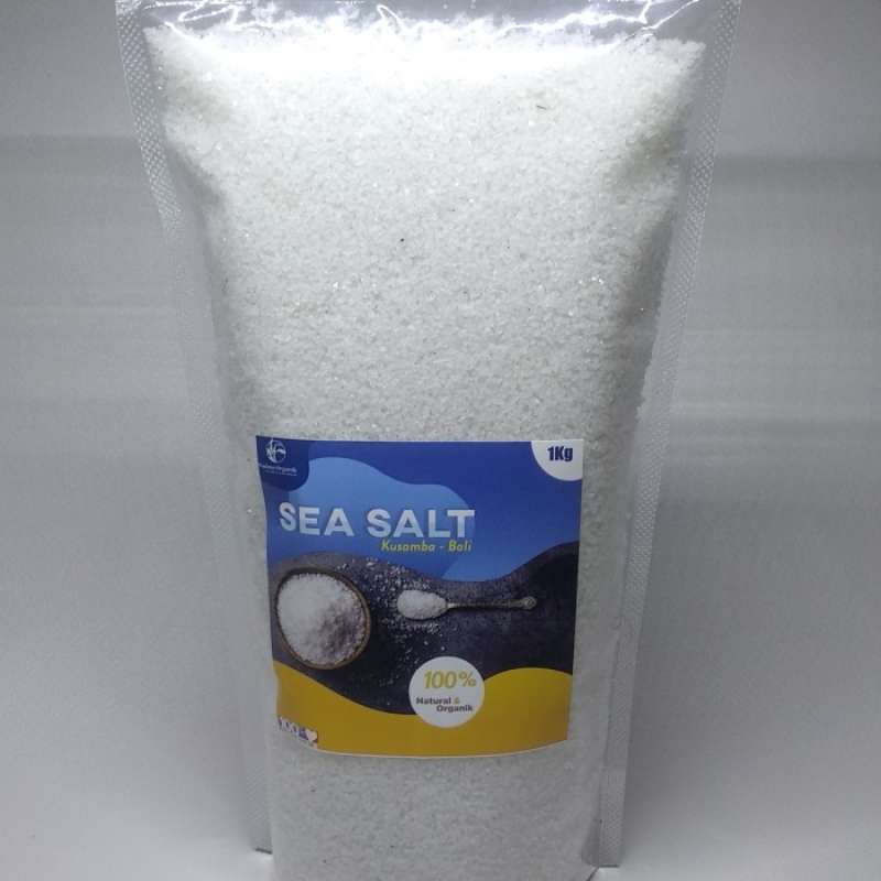 Jual Kusamba Sea Salt Garam Laut Bali Kemasan 1 Kg Di Seller Aghanim ...