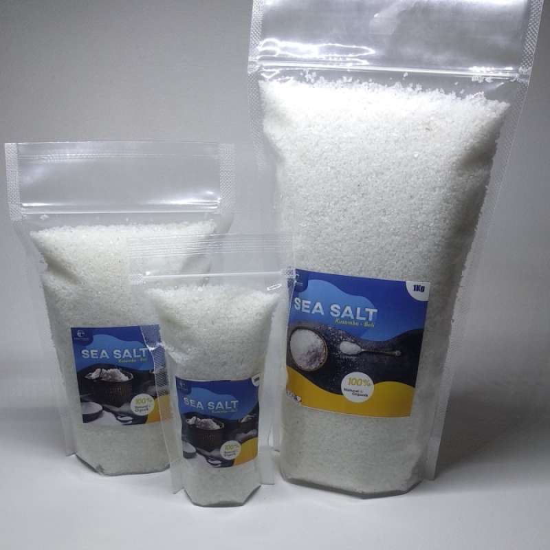 Jual Kusamba Sea Salt Garam Laut Bali Kemasan 1 Kg Di Seller Aghanim ...