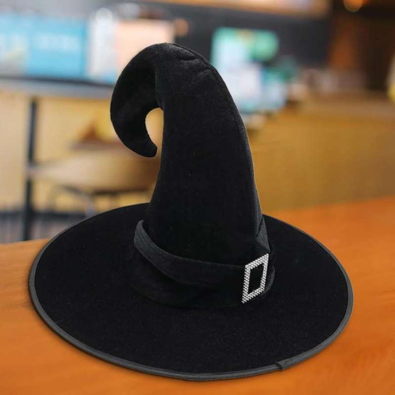 Jual Topi Penyihir Witch Hat Nenek Sihir Topi Halloween Cosplay Kostum ...