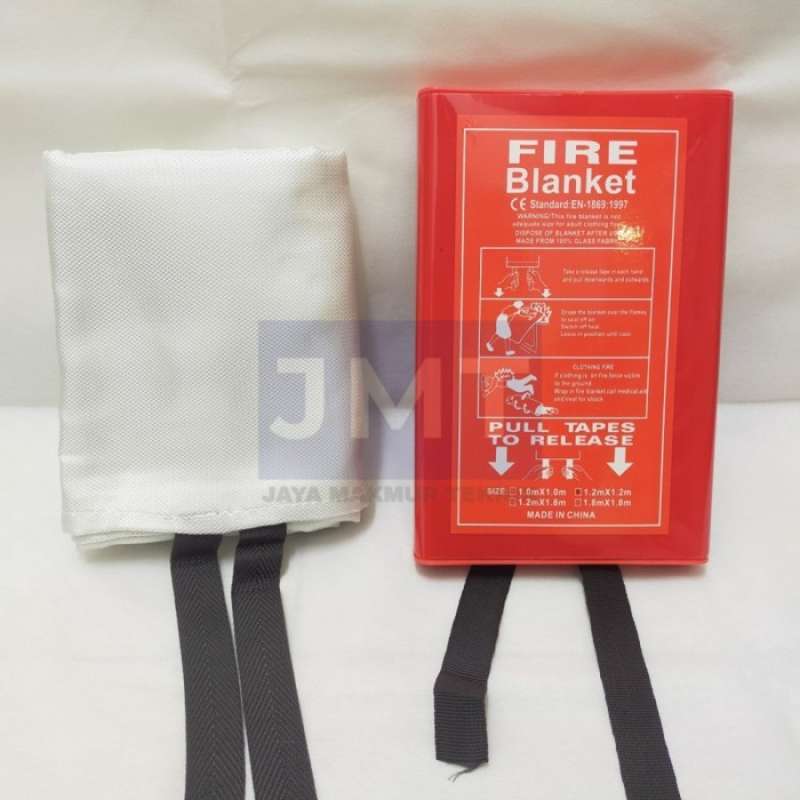 Jual Fire Blanket Selimut Pelindung Api 1.8 X 1.8 M/1.2 X 1.8 M/1.2 X 1.2 M - 180 X 180 Cm Di ...