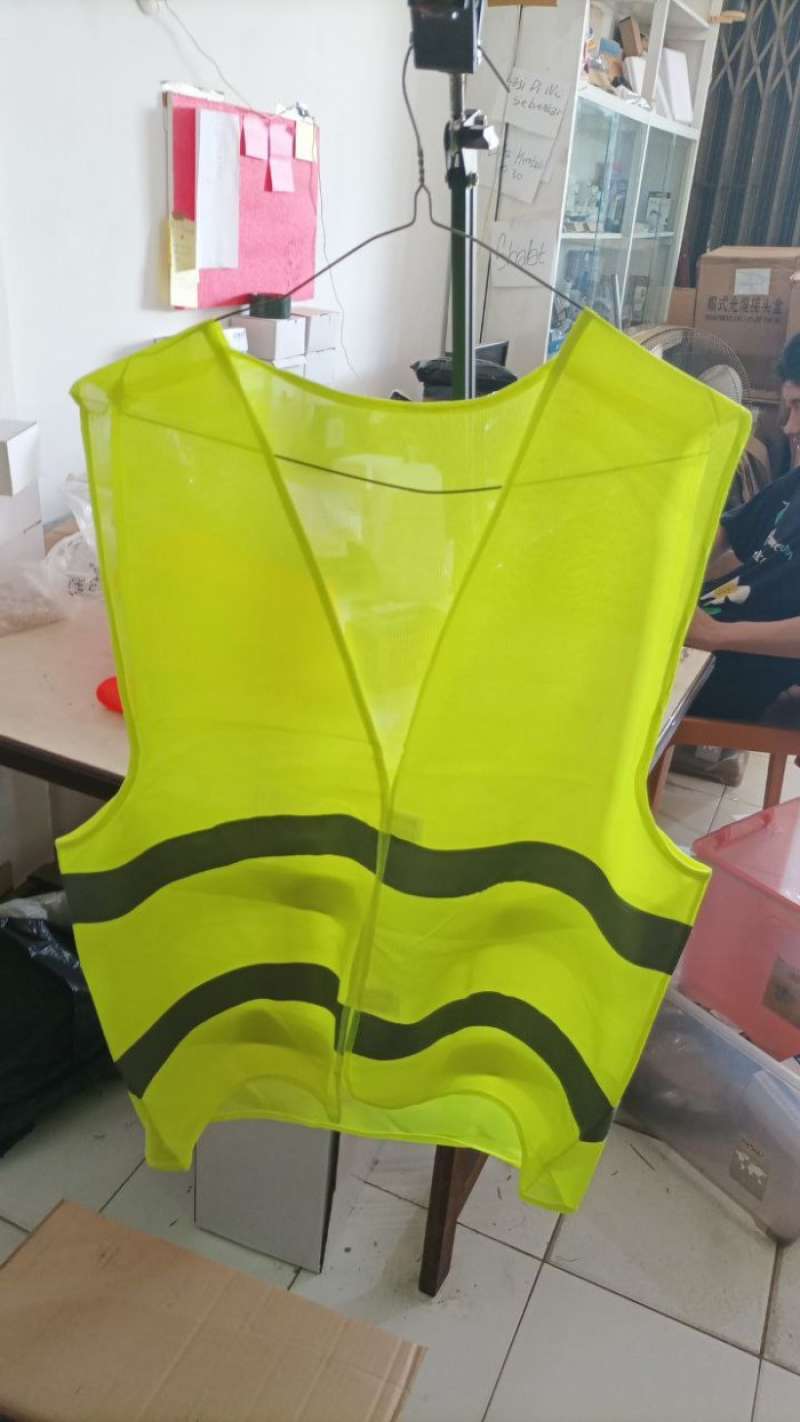 Jual Rompi Proyek / Safety / Kerja / Scotlight / Pelindung Diri Jaring ...