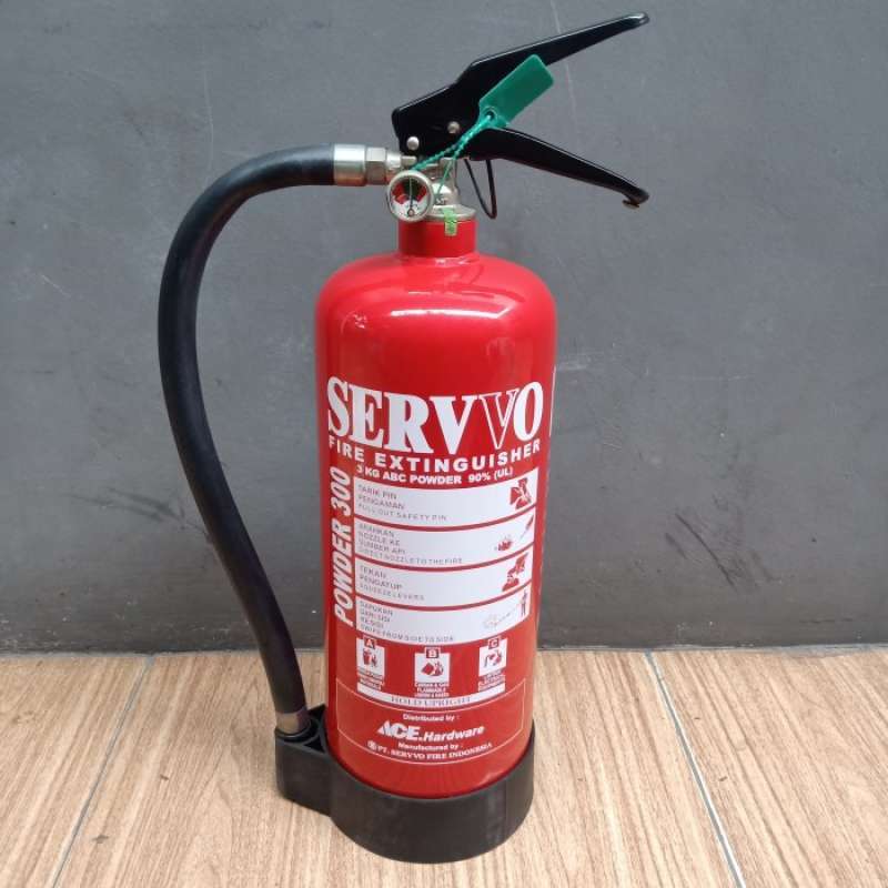 Jual Apar Servvo 3kg P300 Abc Powder Alat Pemadam Servvo 3kg Abc Powder ...