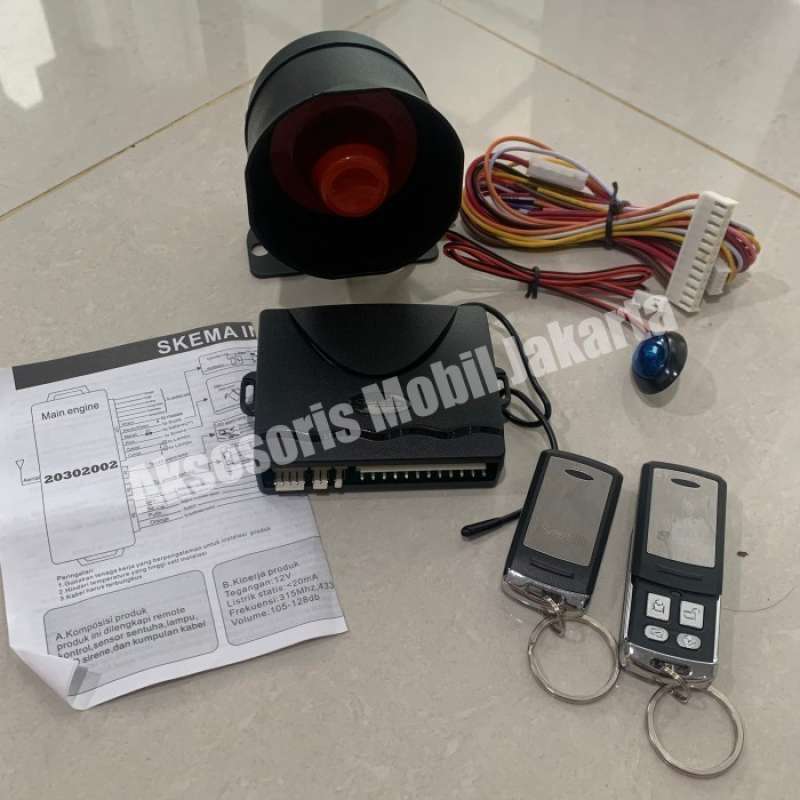 Promo Car Alarm Mobil Starlet Anti Maling Remot Sliding Diskon 23% Di ...