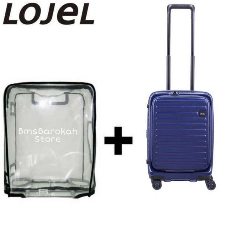 Promo Bundling Lojel Cubo 1 Hardcase Cabin/21 Inch Blue + Cover Diskon ...