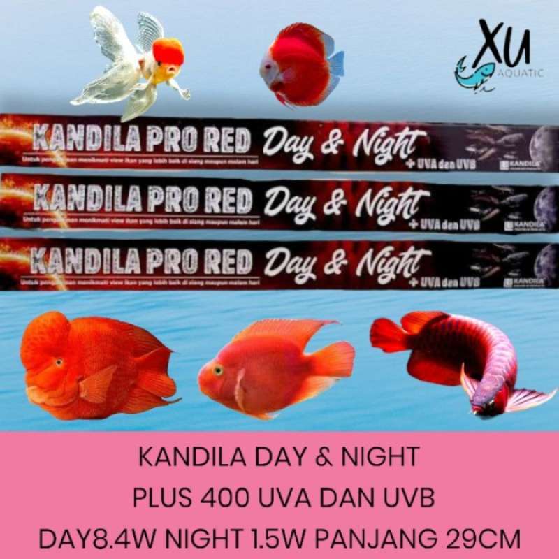 Promo Kandila Pro Red Day And Night 400 Uv A Uv B Plus Lampu T8 Kandila ...