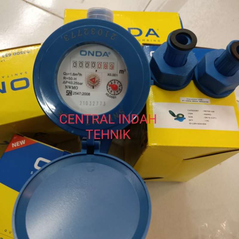 Jual Meteran Air Onda Nano 1/2 Watermeter Water Meter Di Seller Aghanim ...