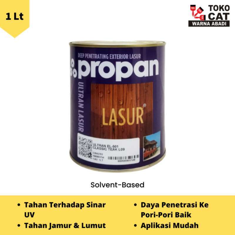 Jual Cat Kayu Politur Propan Ultran Lasur 1 Liter Di Seller Yama ...