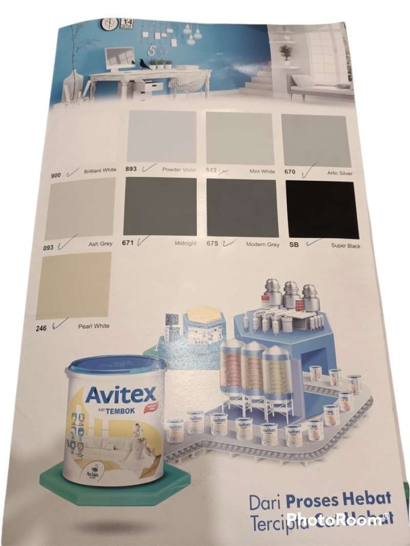 Jual Cat Tembok Avitex 1 Kg Avian Brand Interior Exterior Super White ...