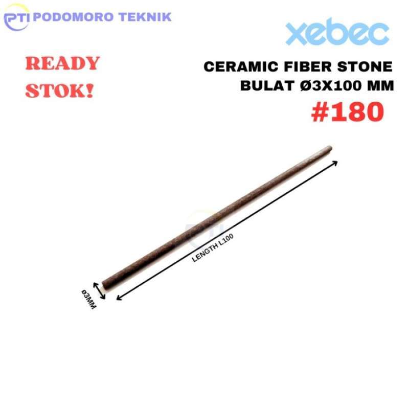 Jual Ceramic Stone Uk Diameter 3x100 Merk Xebec Grit 180 Made In Japan - 3x100#220 Di Seller ...