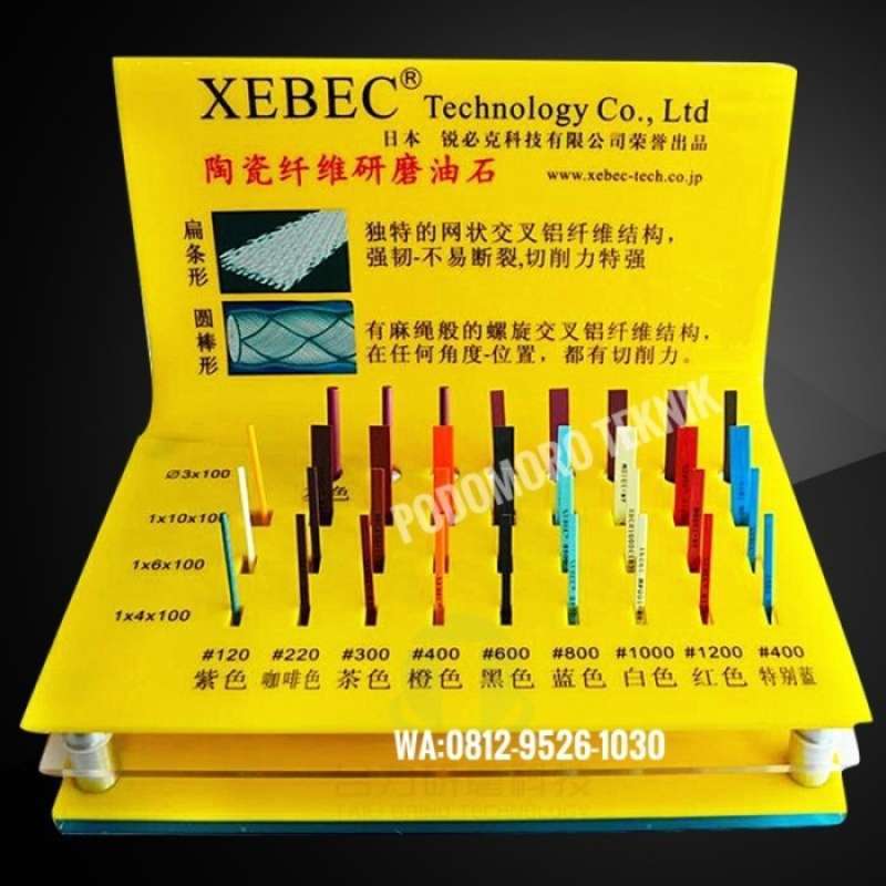 Jual Ceramic Stone Uk Diameter 3x100 Merk Xebec Grit 180 Made In Japan - 3x100#220 Di Seller ...