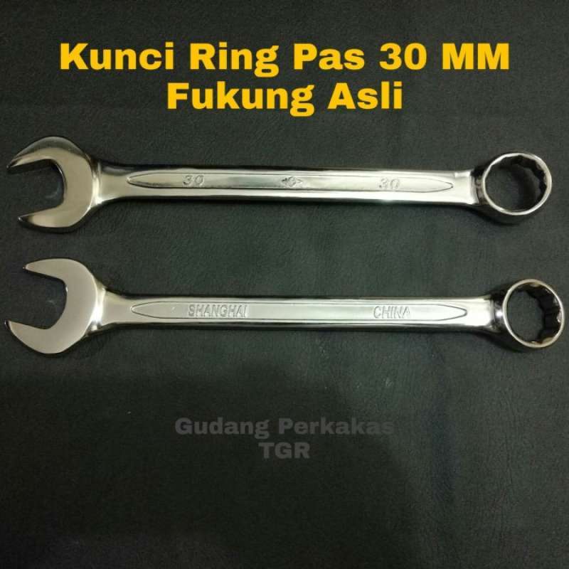 Jual Kunci Ring Pas 30 Mm Fukung Asli / Kunci R/p 30 Mm / Fukung Asli Di Seller Aghanim ...