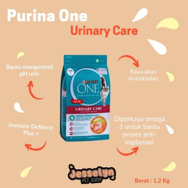Promo Purina One Healthy Urinary Chicken Makanan Kering Kucing Dewasa 1 ...