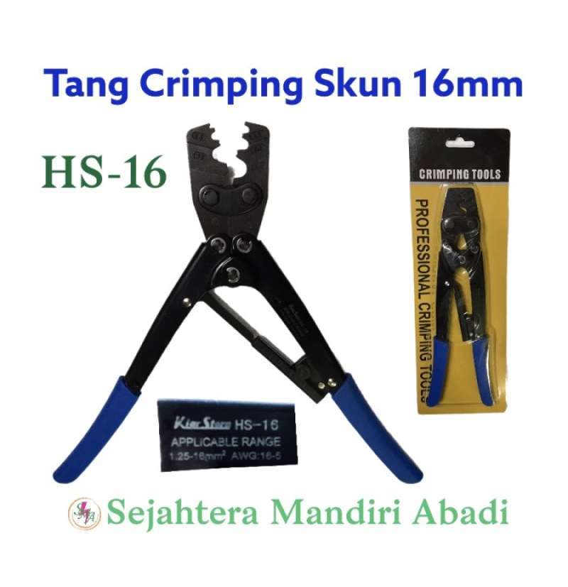 Jual Tang Crimping Skun Hs16 Tang Press Skun 1,5mm-16mm Di Seller Yama ...