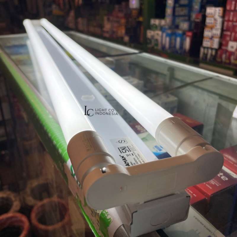 Jual Rumah Lampu Tl 2x36 2x20w Led / Kap Tl Led Isi 2lampu - Housing ...